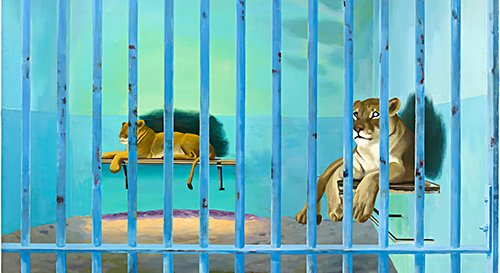 Gilles Aillaud - Political animal - Centre Pompidou