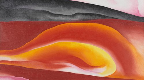 Focus on... “Red, Yellow and Black Streak” by Georgia O’Keeffe ...