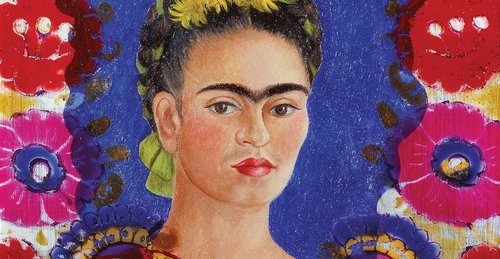 Frida Kahlo Paintings Self Portrait FRIDA KAHLO. Self Portrait As