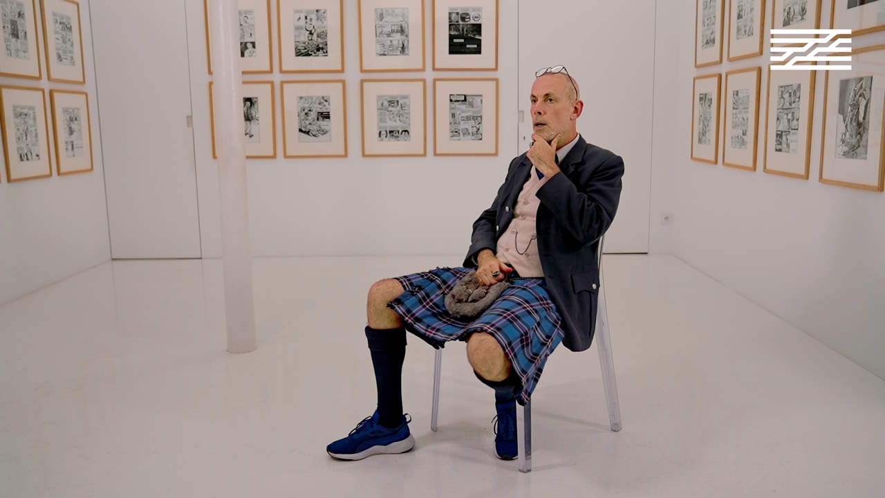 Entretien avec Fabrice Neaud - Vidéo - Centre Pompidou