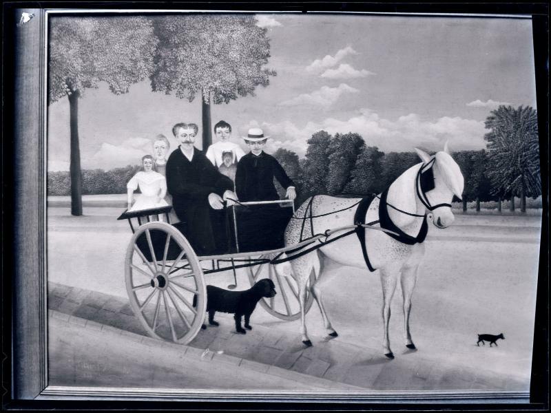 Reproduction de La Cariole du Père Junier de Henri Rousseau - Centre ...