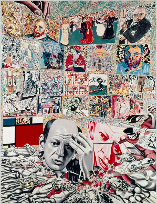 The Background of Pollock (Les origines de Pollock) - Centre Pompidou