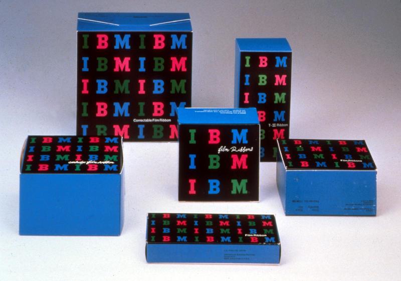 Packaging IBM Film Ribbon - Centre Pompidou