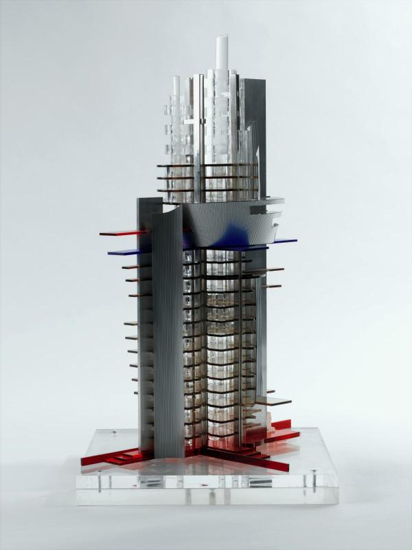 Maquette de détail - Centre Pompidou