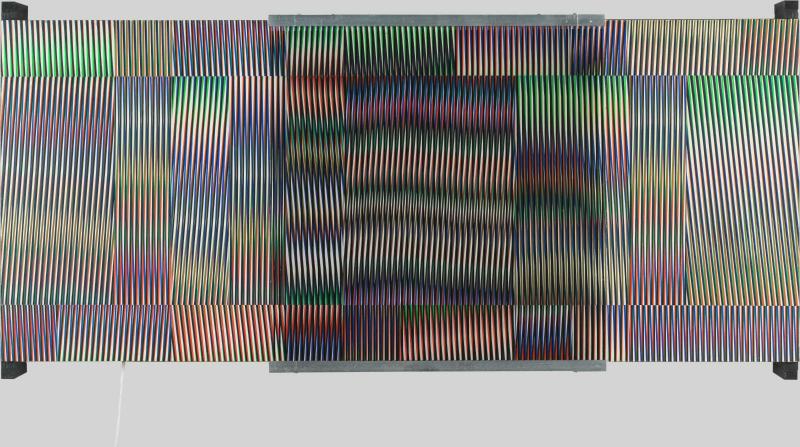 Chromointerférence mécanique - Centre Pompidou