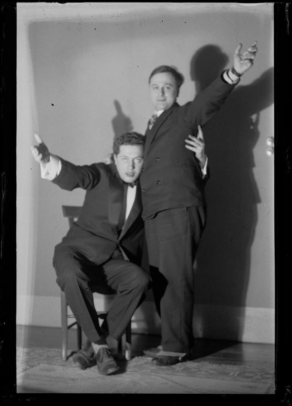 Roger Vitrac et Robert Aron (?), Théâtre Alfred Jarry - Centre Pompidou