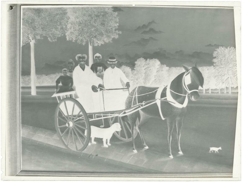 Reproduction de La Cariole du Père Junier de Henri Rousseau - Centre ...