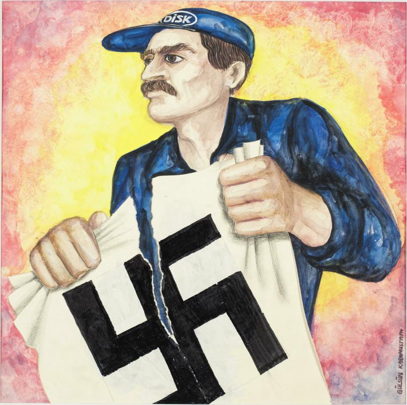 Syndicate Workers Against Fascism - Centre Pompidou