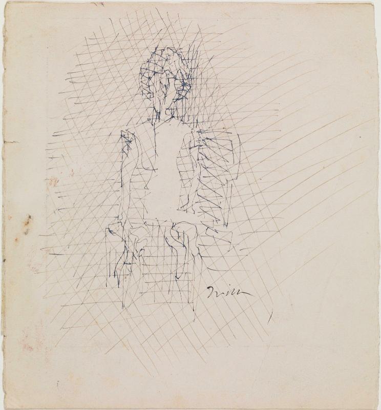 Portrait de face - Centre Pompidou