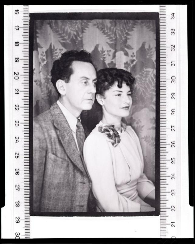 Man Ray et Juliet Man Ray, reproduction d'un portrait de studio ...