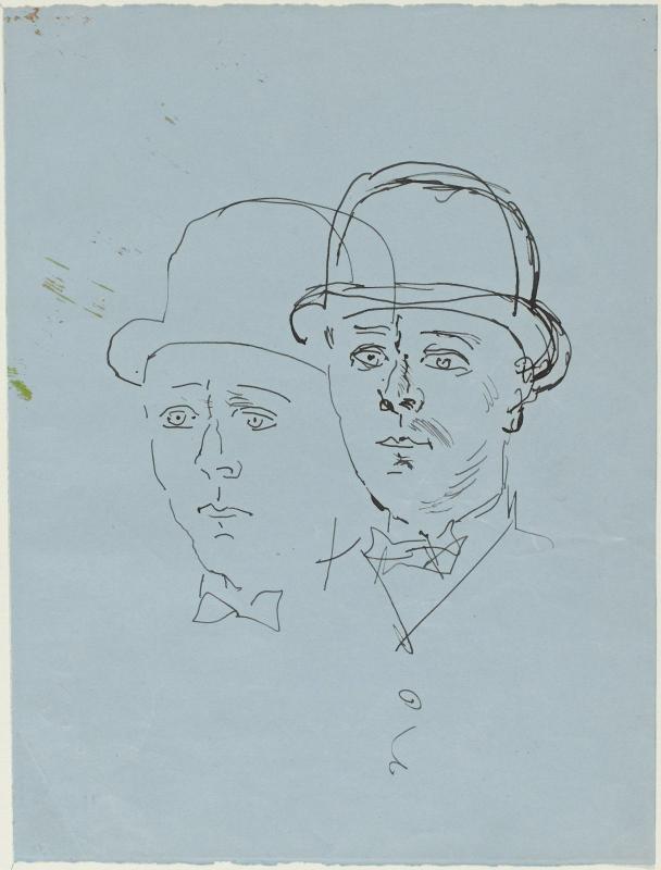 Deux portraits de Jean-Baptiste Auguste Kessler - Centre Pompidou